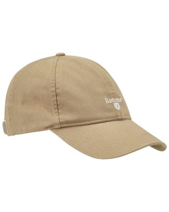 Barbour Cap aus Baumwolle mit Logo-Stickerei in