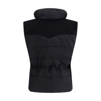 Isabel Marant Womens Black Polyamide Sleeveless Jacket Clothing