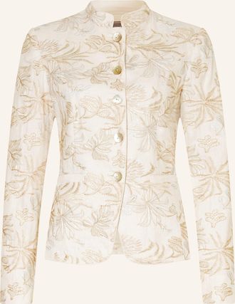 White Label Leinenjanker weiss