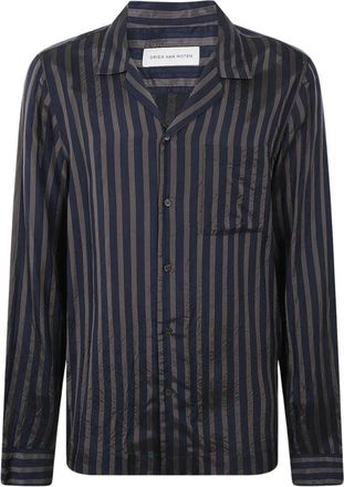 Dries Van Noten Homme, Chemises, Bleu, Taille: XL Carlty 3276 M.w. Shirt