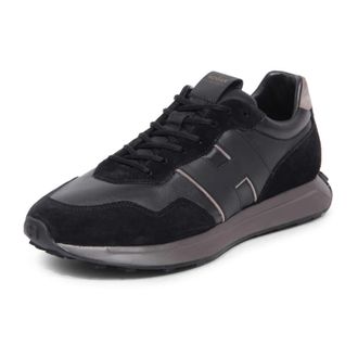 Hogan H601 Allacciato H Patch - - Shoes - Herren - Schwarzk - 41 EU
