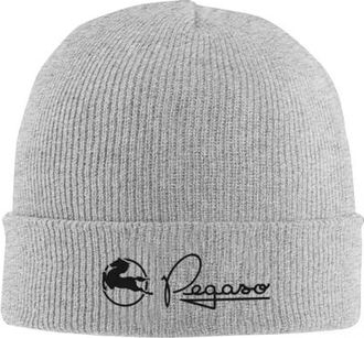 Generic Chapeau Homme, Nouveau Cadeau de Pegaso Car Lover Casquettes de Cheval Bonnets Chaudes dAutomne Hiver Casquettes tricot&eacute;es Unisexe Cadeau