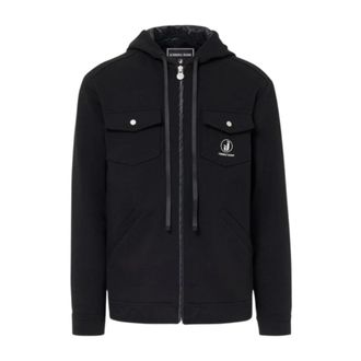Iceberg Sportjacke mit Kapuze - - Sweatshirts & Hoodies - Herren - Schwarzk - M
