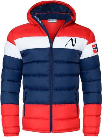 Nebulus Winterjacke MIXUP, P4830 - Herren, rot-blau, XXL