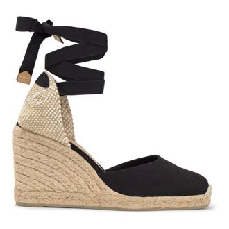 Castaner Femme, Chaussures, Noir, Taille: 35 EU Carina Wedge Espadrille
