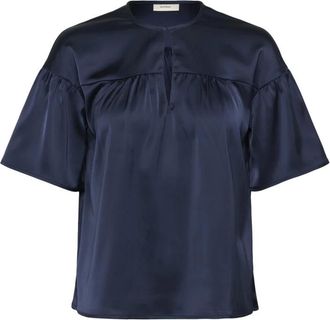 Inwear Femme, Blouses et Chemises, Bleu, Taille: 48 FR ViksaIW Blouse