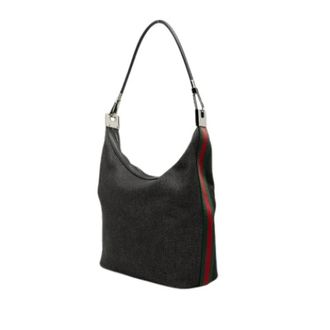 Gucci Sac bandouli&egrave;re vintage Pre-owned - Femme - Pre-owned - Gris - Taille: ONE Size