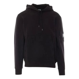 C.P. Company C.p. Company - SweaT-shirt &agrave; capuche Diagonal Raised Fleece - Homme - Sweatshirts et sweats &agrave; capuche - Noir - Taille: S