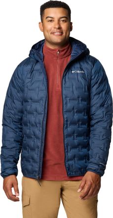 Columbia Delta Ridge II Daunenjacke mit Kapuze, Abenteuerbereites Gewebe, Omni-Heat Reflective, Heat Seal Konstruktion, Omni-Shield Schutz, RDS-zertifizierte D