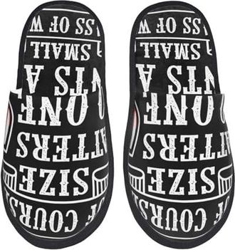 Generic Pantoufle Maison Impression Humoristique Sur Le Vin Hiver Pantoufles Portative Hiver Chaussures Chaudes Antid&eacute;rapantes Chaussons Maison Pour Chambre H