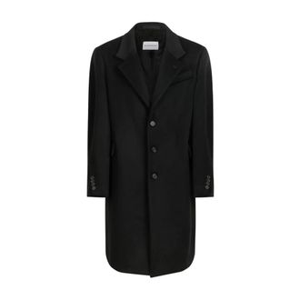 Givenchy Massgeschneiderter Mantel aus Wolle und Kaschmir - - Coats - Herren - Schwarzk - L