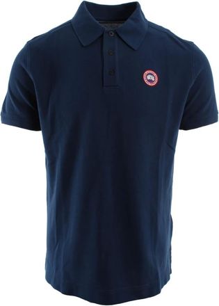 Canada Goose Homme, Tops, Bleu, Taille: XL Polo Chemises