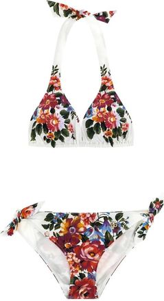 Dolce & Gabbana Femme, Maillots de bain, Multicolore, Taille: 44 FR Re-Edition 2000 Bikini