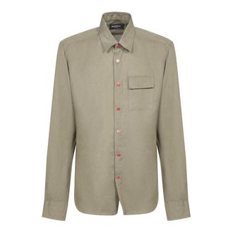 Kiton Homme, Chemises, Brun, Taille: L Chemise Marron