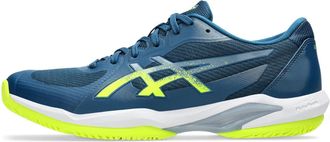 Asics Herren Solution Swift Ff 2 Clay Sneaker, Mako Blue Safety Yellow, 44.5 EU