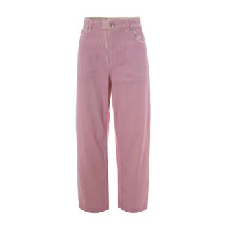 Marni Femme, Jeans, Rose, Taille: 34 FR Jean Coupe Ample