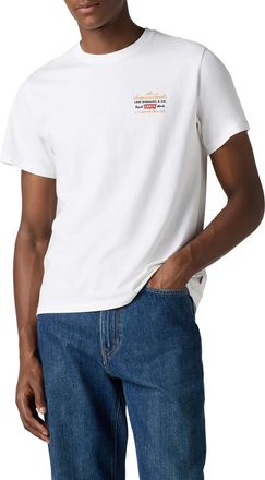 Levi's Herren Ss Relaxed Fit Tee T-Shirt, Archive Sport Emb Pr, Medium