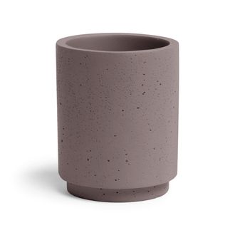 M&ouml;ve Solid Zahnb&uuml;rstenhalter 7,5 x 7,5 x 9,5 cm aus Zement, Grey