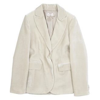 P.A.R.O.S.H. Single-Breasted Blazer - - Jackets - Damen - Wei&szlig; - S
