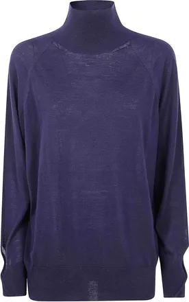 Liviana Conti Pull Col Rond - Bleu