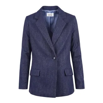 Ni&ugrave; Blazer - - Jackets - Damen - Blau - L