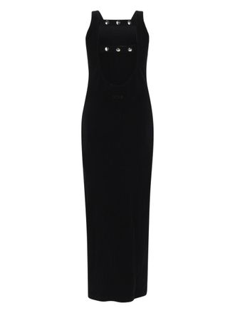Msgm Viscose Dress - Black