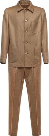 Santaniello Homme, Costumes, Brun, Taille: S Ensemble en laine Cavalry