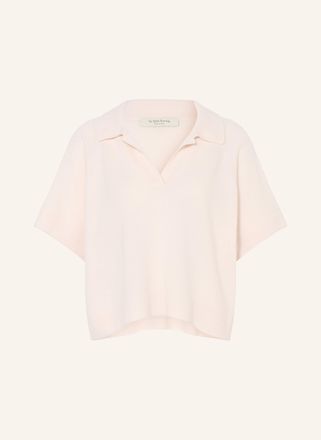by Aylin Koenig By Aylin Koenig Strick-Poloshirt Erika Aus Merinowolle Mit Cashmere rosa