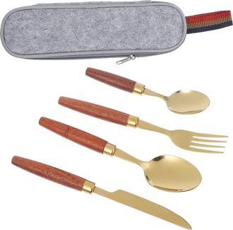 Cabilock Gabeln Haushaltsbesteck Löffelschneider Gabel Geschirr Für Westliche Restaurants Besteck Aus Edelstahl Für Familie Camping Picknick