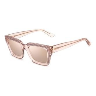 Jimmy Choo London Megg Quadrat Glitter Sonnenbrille