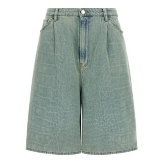 Nude Kate Bermuda Shorts - - Shorts - Damen - Blau - L