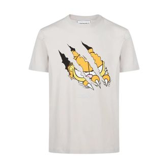 Iceberg Baumwoll-Jersey-T-Shirt mit Garfield-Print - - Tops - Herren - Grau - S