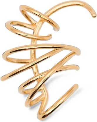 Panconesi Earring Spiral Gold Orbit