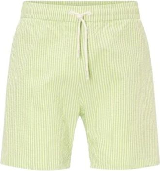 04651/ Homme, Maillots de bain, Vert, Taille: 2XL Seersucker Swim