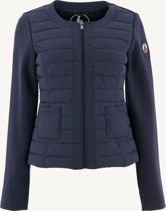 Jott Doudoune l&eacute;g&egrave;re bi-mati&egrave;re Marine Almeria - Taille XS