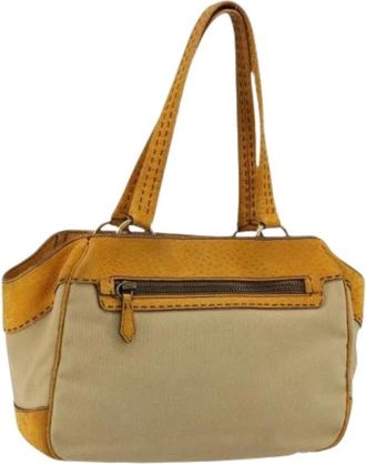 Prada Sac &agrave; main Pre-owned - Femme - Pre-owned - Beige - Taille: ONE Size
