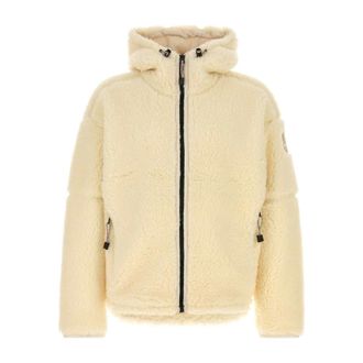 Napapijri Homme, Vestes, Blanc, Taille: XL Teddy Fleece Jacket