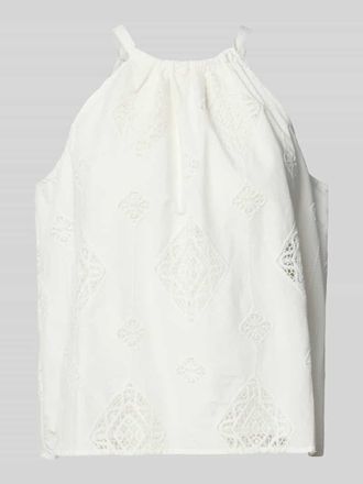 BA&SH Blusentop mit Stitchings Modell MAXI