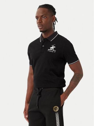 Beverly Hills Polo Club Poloshirt M2607-HR Schwarz Regular Fit