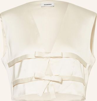 Sandro Sandro Satintop weiss