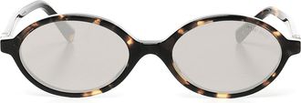 Miu Miu Lunettes De Soleil - Beige