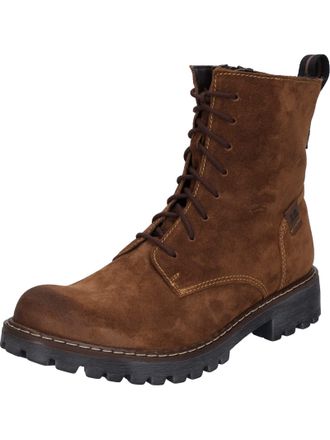 Josef Seibel Damen Combat Boots Marta 02,Weite G (Normal),Wechselfu&szlig;bett,uebergangsschuhe,uebergangsstiefel,Stiefel,Braun (Castagne),40 EU