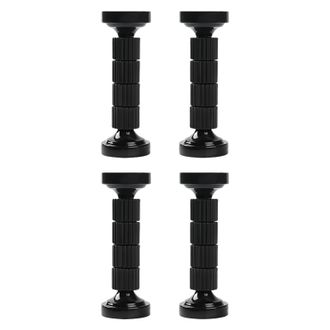 Generic Bett-Stabilisator gegen Schloss, Kopfstütze zum Mitnehmen, mit verstellbaren Stützstangen, definiert von 4 Stück, Vibrationsdämpfer mit Klebstoff, Bef