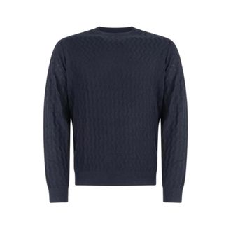 A|X Armani Exchange Herren, Strickwaren, Blau, 2XLGr&ouml;&szlig;e