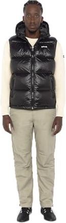Schott NYC Gilet Doudoune A Capuche Schott Columbus2V Noir