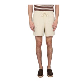 Howlin Cargo-Shorts aus strukturiertem Baumwollmischgewebe - - Shorts - Herren - Beige - XL