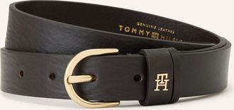 Tommy Hilfiger Lederg&uuml;rtel braun