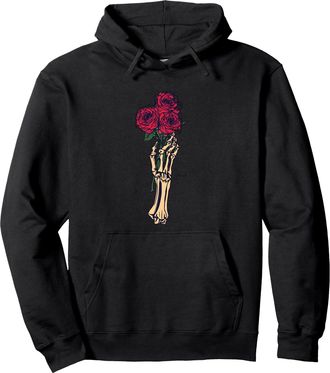 Open Heart Handblume Pullover Hoodie