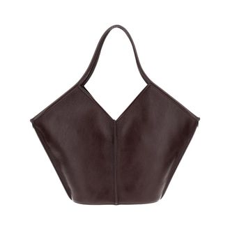 Hereu Calella Distressed Tote - - Bags - Damen - Rot - ONE SIZE