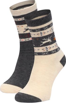 Gino Rossi Lange Socken GINO ROSSI CEO_BR_GR_003_W_AW25 (2 PACK) Bunt
